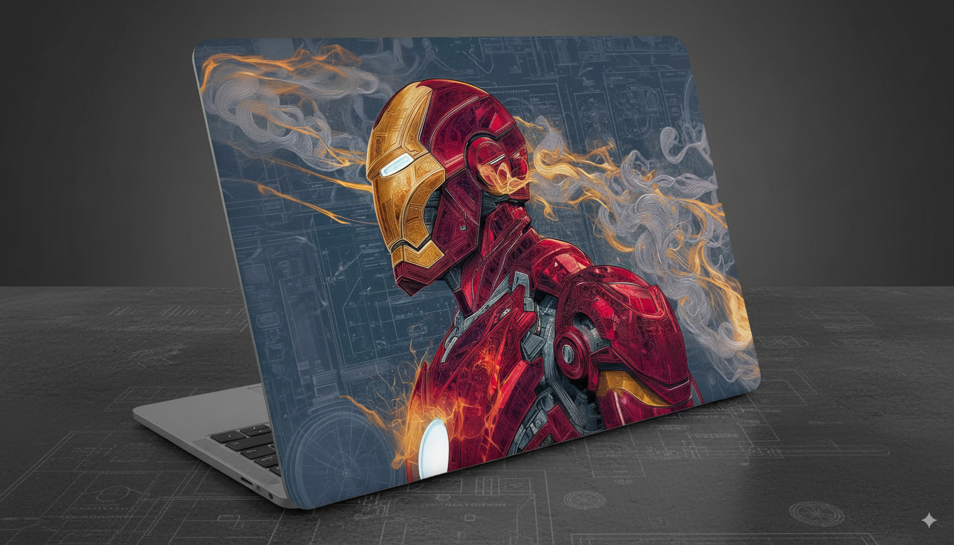 Iron Man - Laptop Skin – Azaan Gadget House
